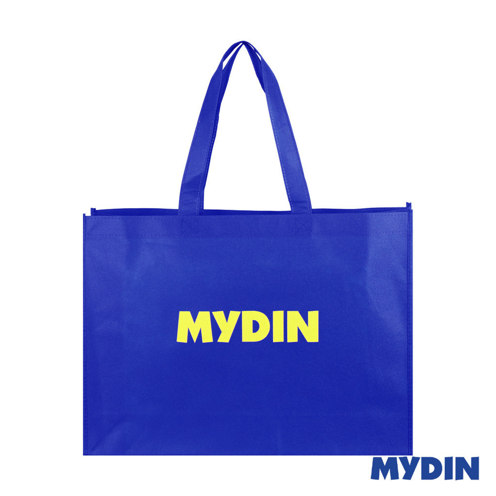 Mydin Shopping Bag Blue (47cm x 35cm x 13cm) YRXHD-01B | Shopee Malaysia