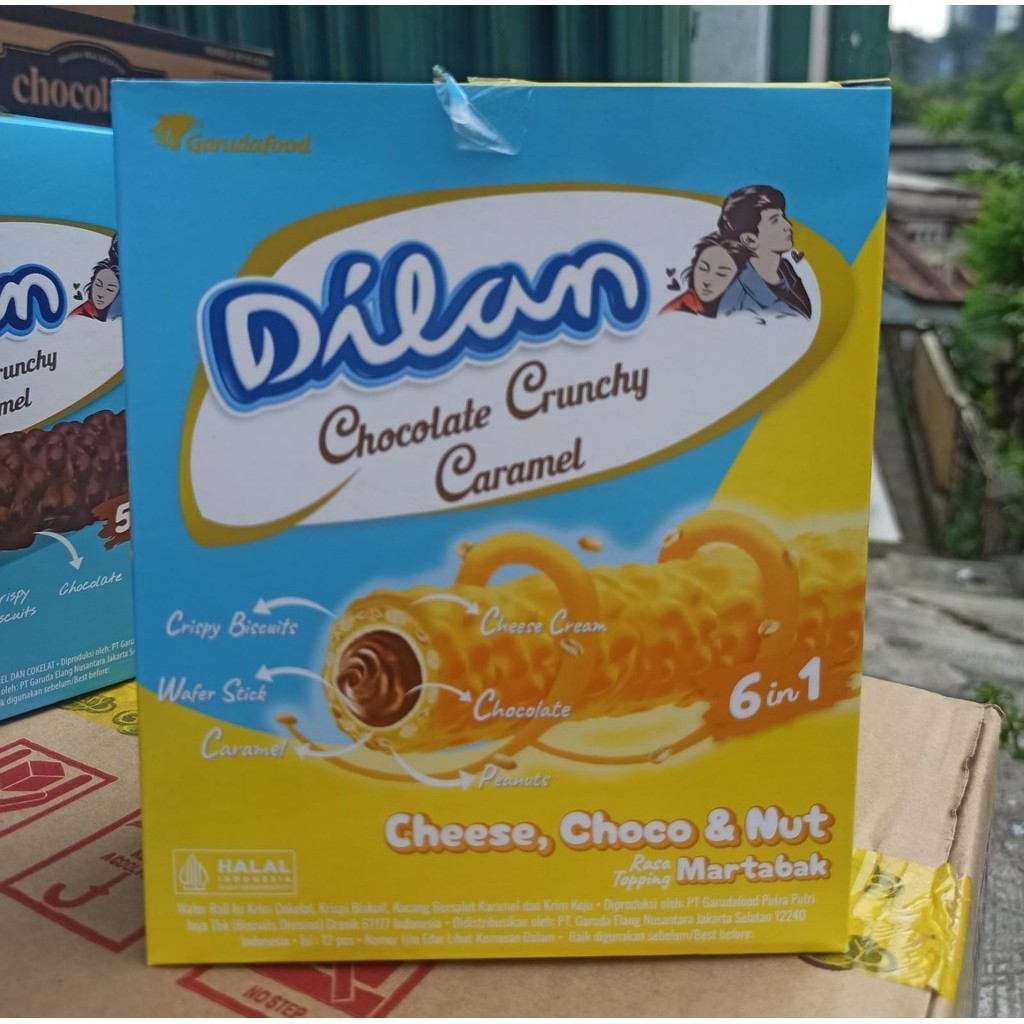 Dilan Choco Crunchy Cheese 24gr BOX | Shopee Malaysia