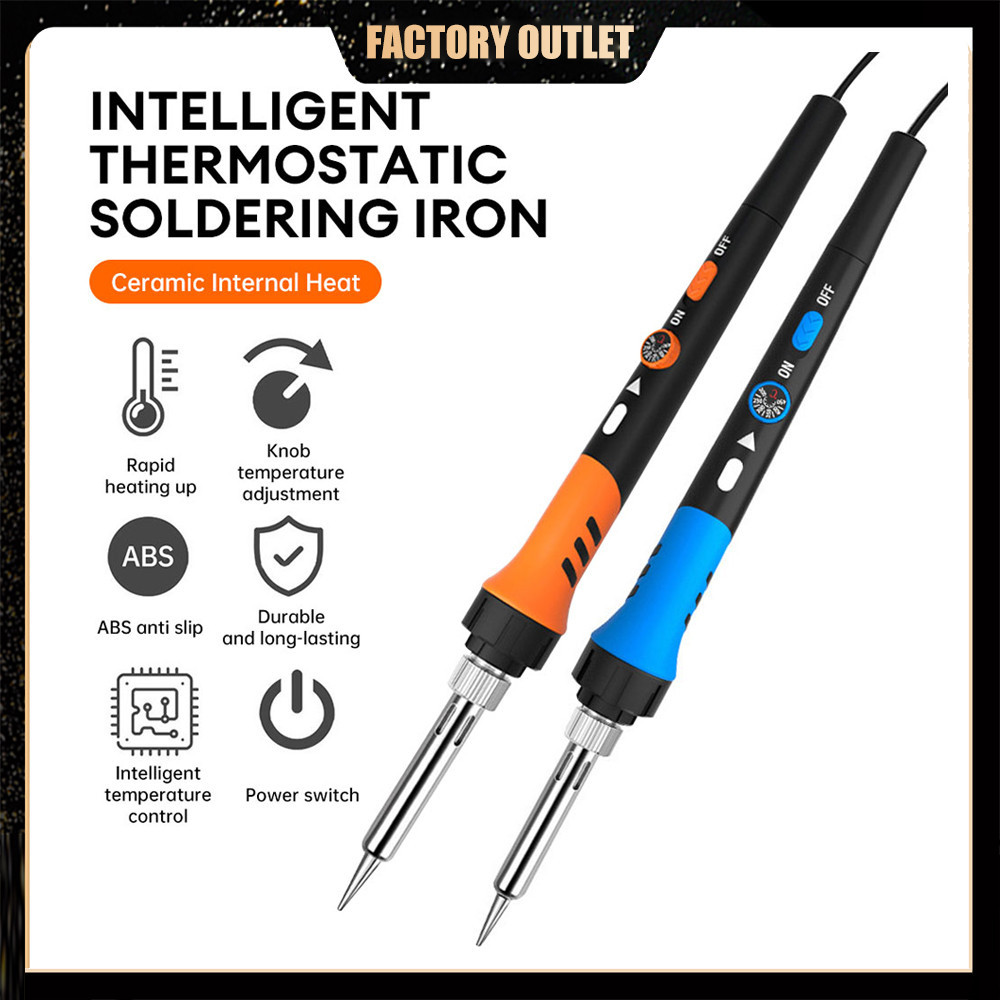 Soldering Iron 60W Ceramic Internal Heat Intelligent Thermostatic ...