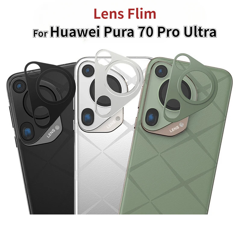 For Huawei Pura 70 Pro Ultra Aluminium Alloy Camera Lens Hollow Bezel ...