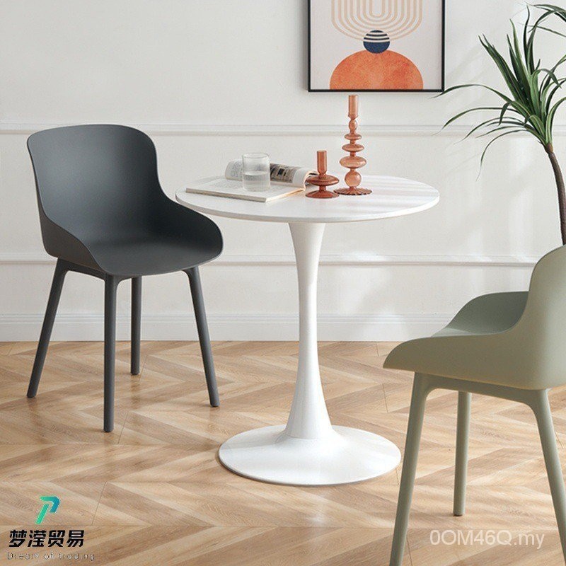Round Table Negotiation Table Light Luxury Influencer Casual Reception ...