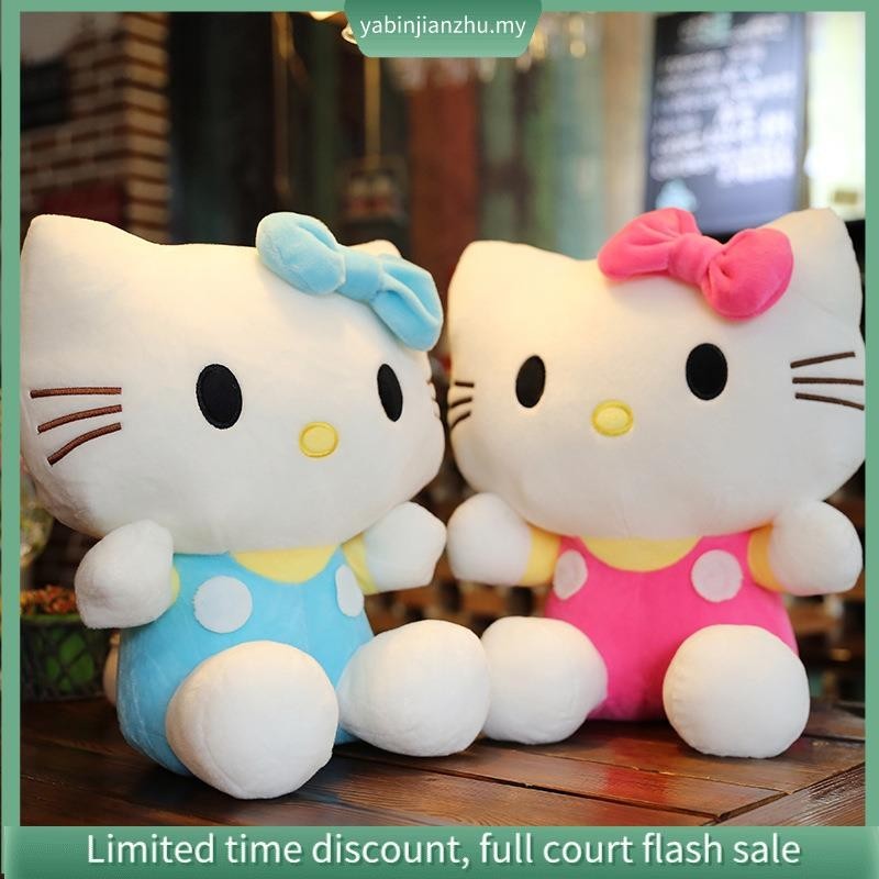 Cute Hello Kitty Cat doll doll stuffed toy | Shopee Malaysia