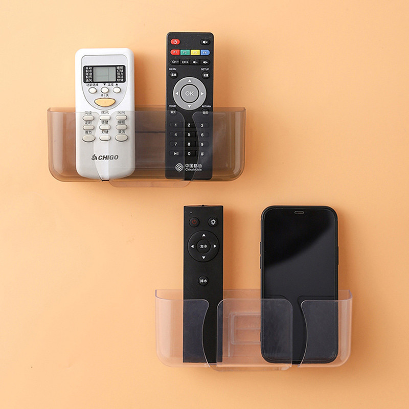 TV air conditioner remote control storage box wall-mounted storage rack ...