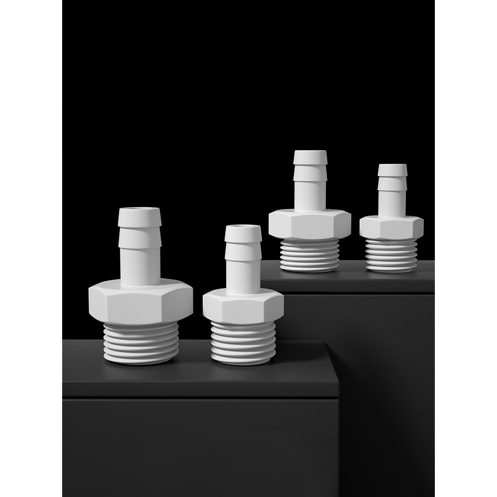 Ptfe PTFE Pagoda Connector 1/2 Point 3 Point 4 Point Outer Diameter 3/6 ...