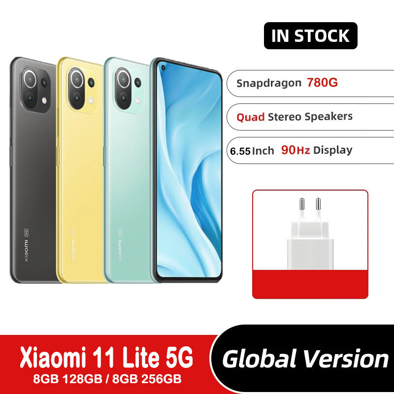 Smartphone Xiaomi Mi 11 Lite inch6.55 5G 8GB+128GB/256GB 90%NEW USED ...