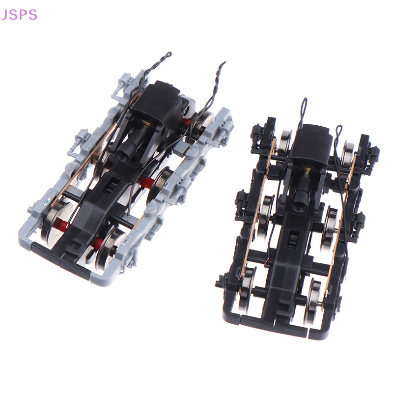 JSPS HO Scale 1:87 Undercarriage Bogie Model Railway Layout Accessories Electric Train Parts ...