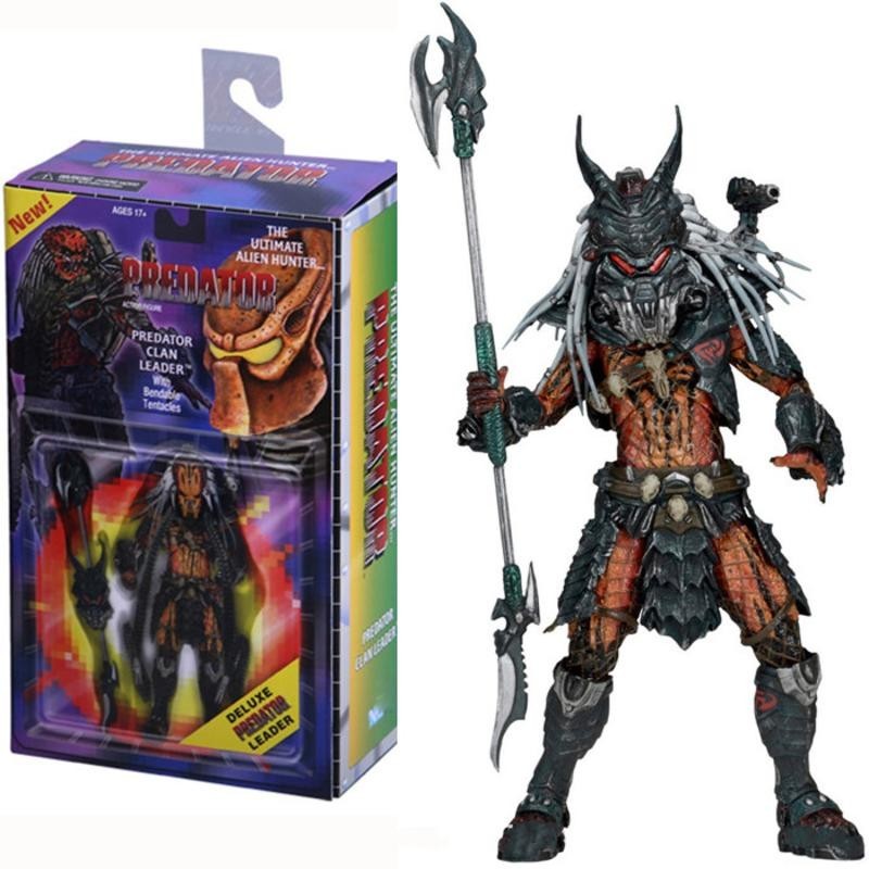NECA Iron Blood Warrior Predator Clan Chief Kenner Salute Edition 7 ...