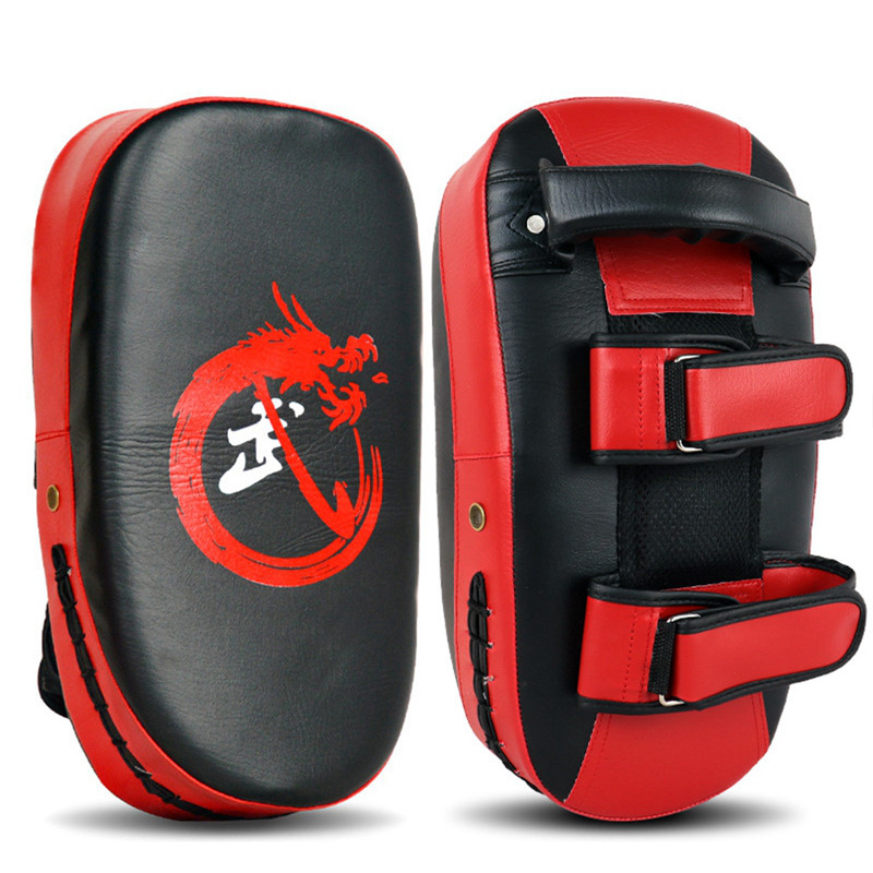FAUSE 1Piece Black/Red Boxing MMA Muay Thai Pad Sparring Muay Thai ...