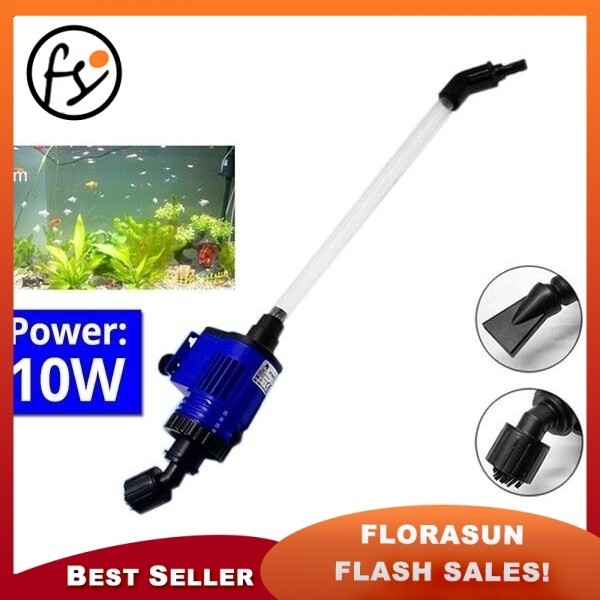 Aquarium Water Changer Fish Feces Cleaner Syphon Auto Vacuum Tank Wash ...