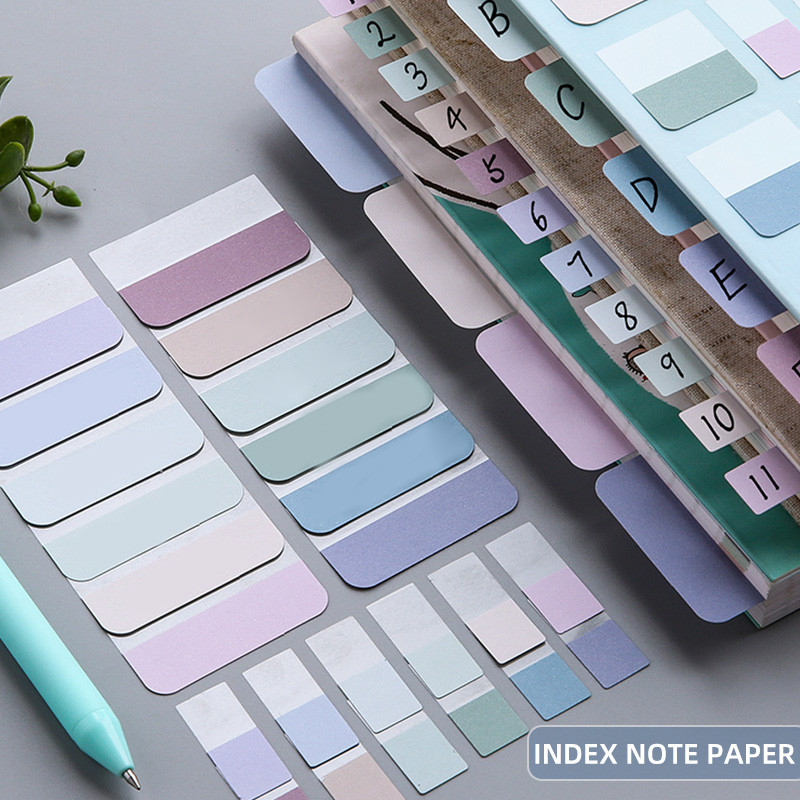 60/120/240 Pcs Morandi Color Label Stickers School Office ...