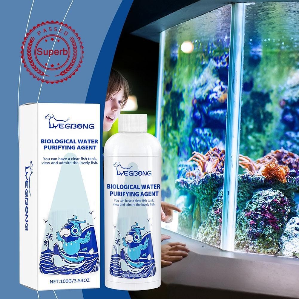 Pond Algae Remover 100g Water Feature Aquarium Cleaner With Moss ...