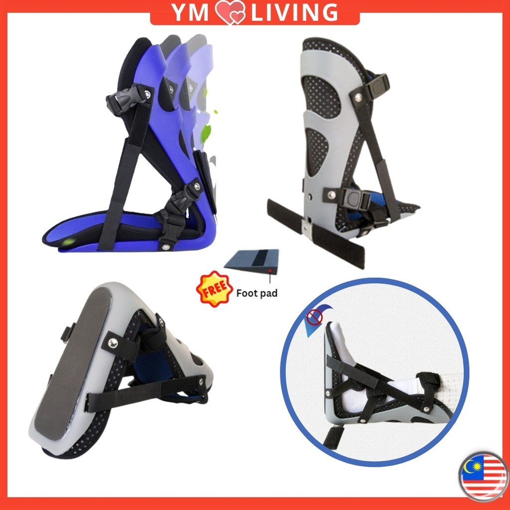 Foot Drop Ankle Support Sagging Feet Orthotic Fracture Brace Splint ...