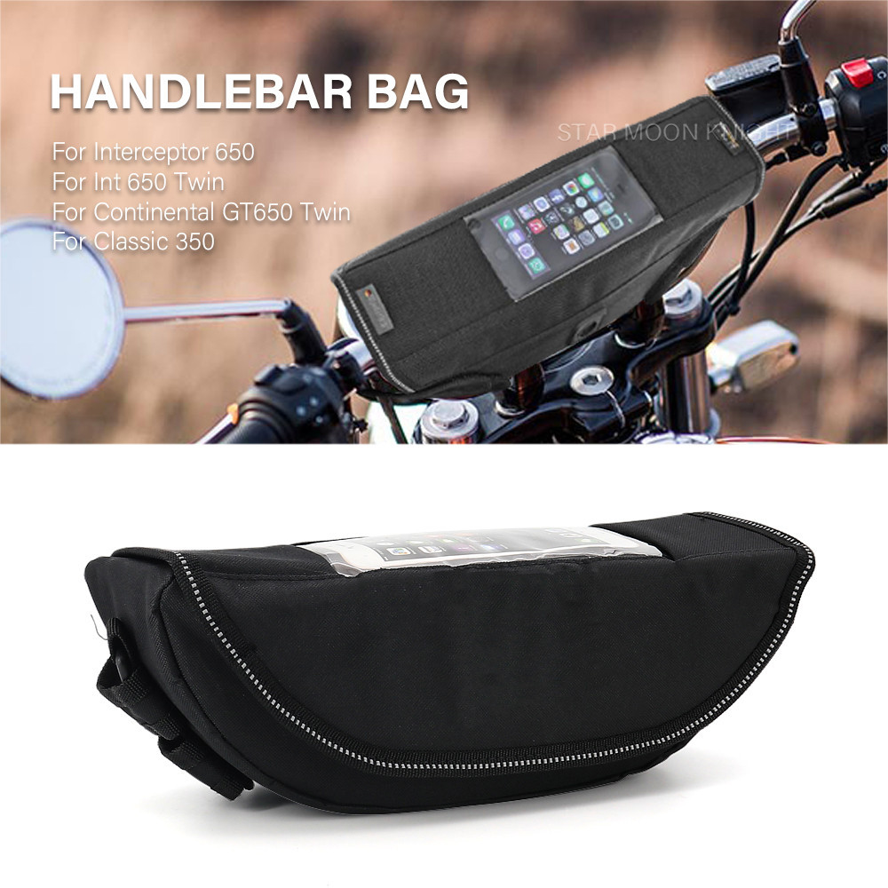Motorcycle Waterproof Bag Storage Handlebar bag Travel Tool bag For ...