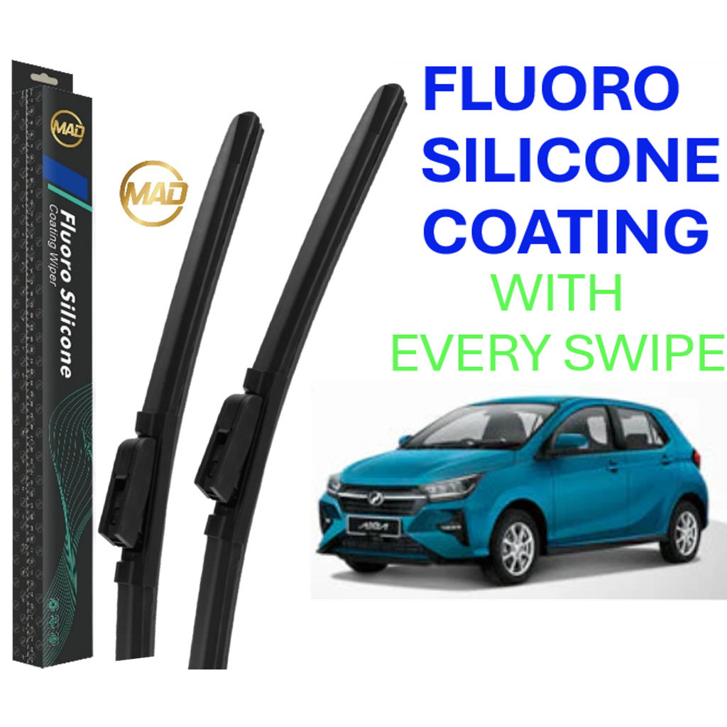Perodua Axia (2023-Present) 2pcs (1set) MAD FLUORO Silicone Coating ...