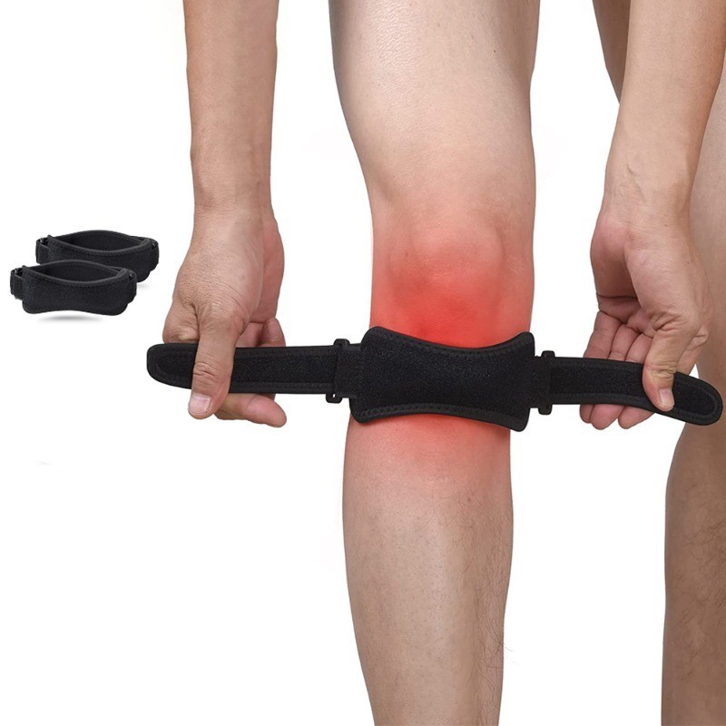 Patella Knee Strap,Adjustable Knee Brace Patellar Tendon Stabilizer ...