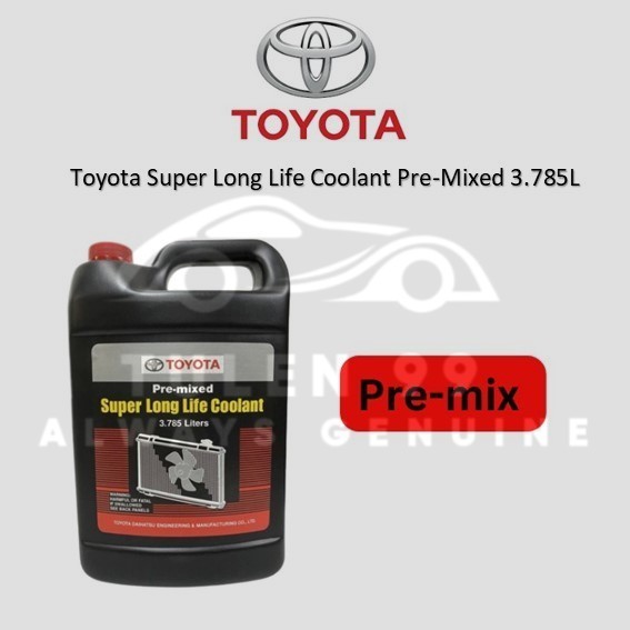 Toyota 08889-80061 Super Long Life Coolant 3.785L (Original) | Shopee Malaysia