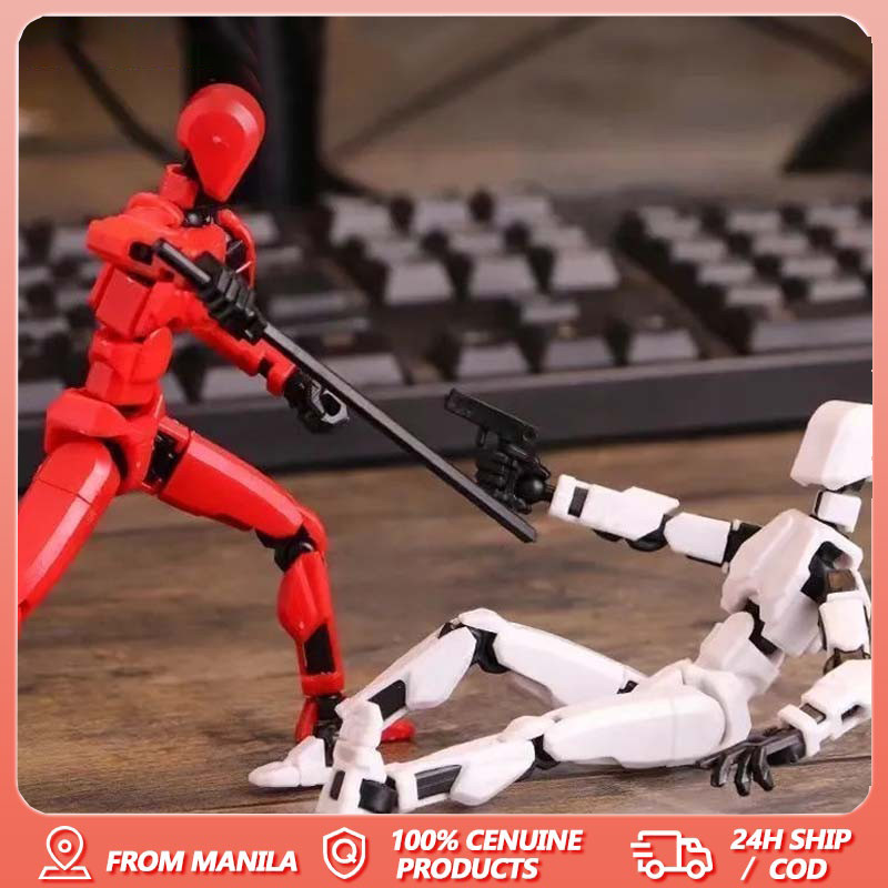 Articulated Movable Figures 13 Action Figures Articulated Movable 3D ...