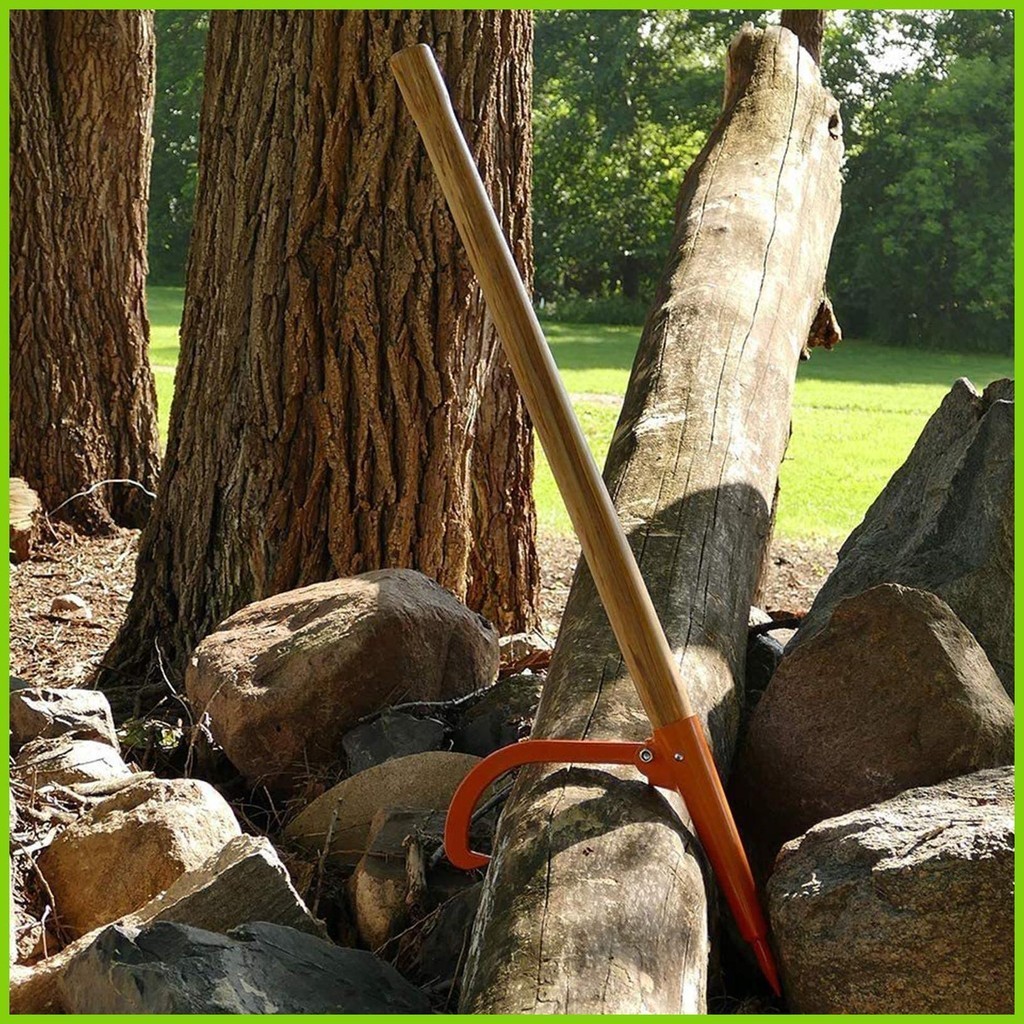 Wood Log Lifter Heavy Duty Steel Log Jack Log Roller Cant Hook Timber ...