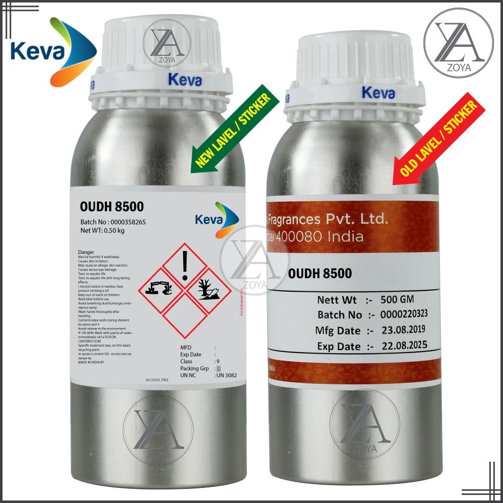 OUDH 8500 KEVA Fragrance India Original Unisex Perfume Pati Miyak Wangi ...