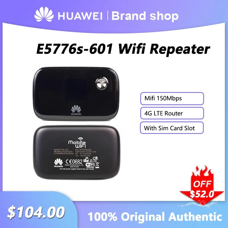 Original Unlocked Huawei E5776s-601 Wifi Repeater Mifi 150Mbps 4G LTE ...