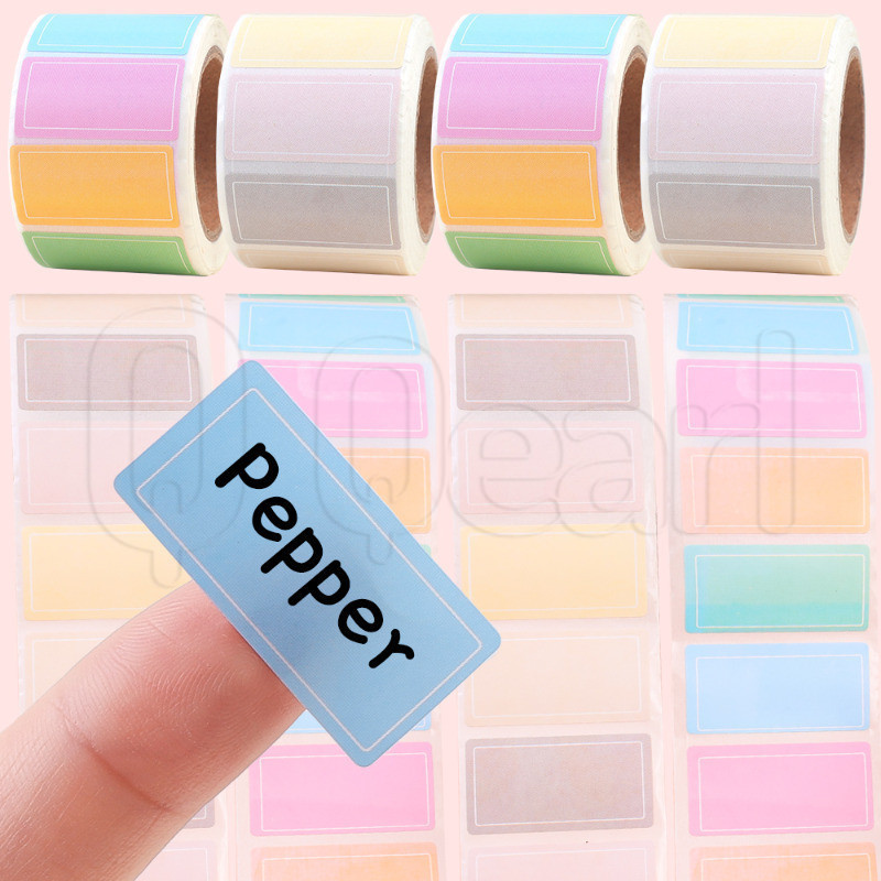 500Pcs/Volume Colorful Label Stickers - Index Tab Stickers - Loose-Leaf ...