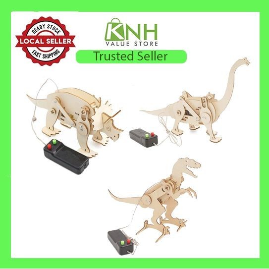 Dinosaur / Tyrannosaurus Project Wooden STEM DIY Kids Science Education ...