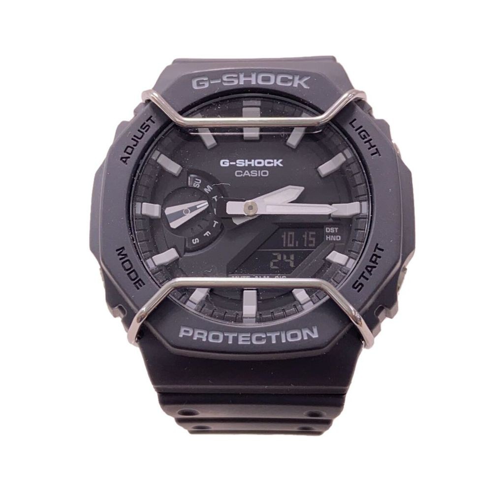 CASIO Men's Watch Quartz Watch_G-SHOCK Digiana Rubber BLK GRY SS ...