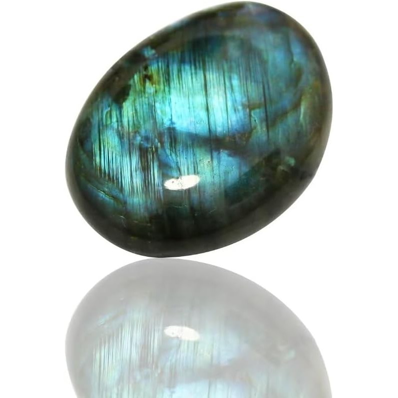 Tumbled Polished Natural Labradorite Stone Crystals, Palm Stone, Worry ...