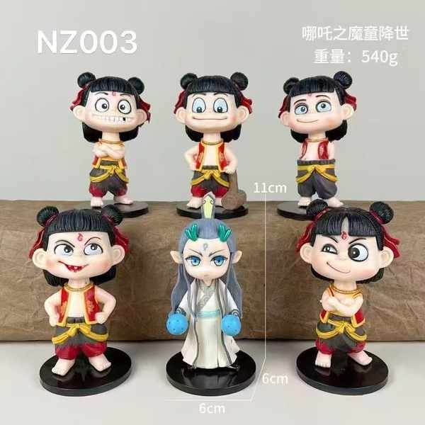 nezha figure nezha popmart 2025 Anak sihir Nezha membuat masalah di ...