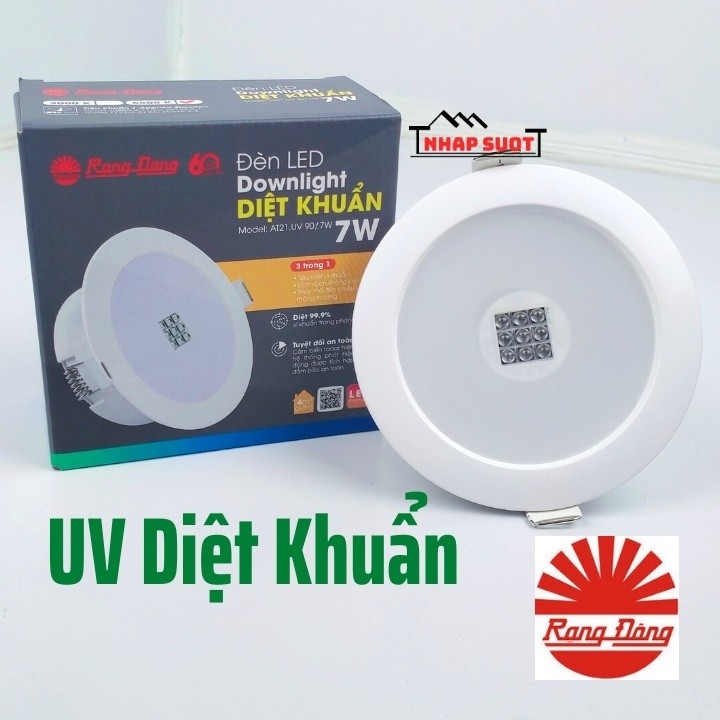 [Genuine] Rang Dong 90/7W LED UV Disinfection Ceiling Light (AT21.Uv 90/7w) | Shopee Malaysia