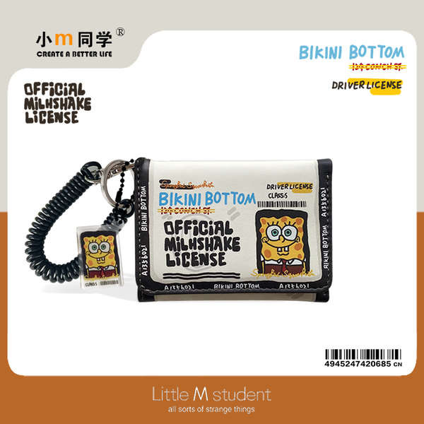 card holder wallet card holder {SpongeBob Squarepants} Small m ...