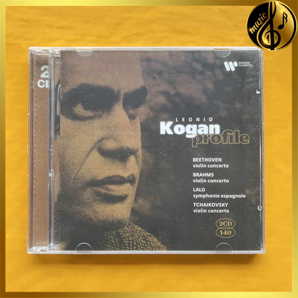 Original Leonid Kogan Profile Beethoven Brahms Lalo Tchaikovsky Emi 2CD Album [Sealed] Brand New ...