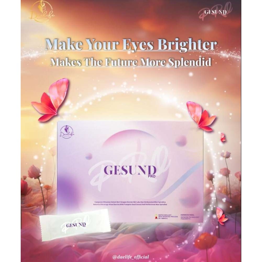 original Gesund Pro Exp2027 Daelife x Gesund+ 护眼之王 | Natural Eye Care ...