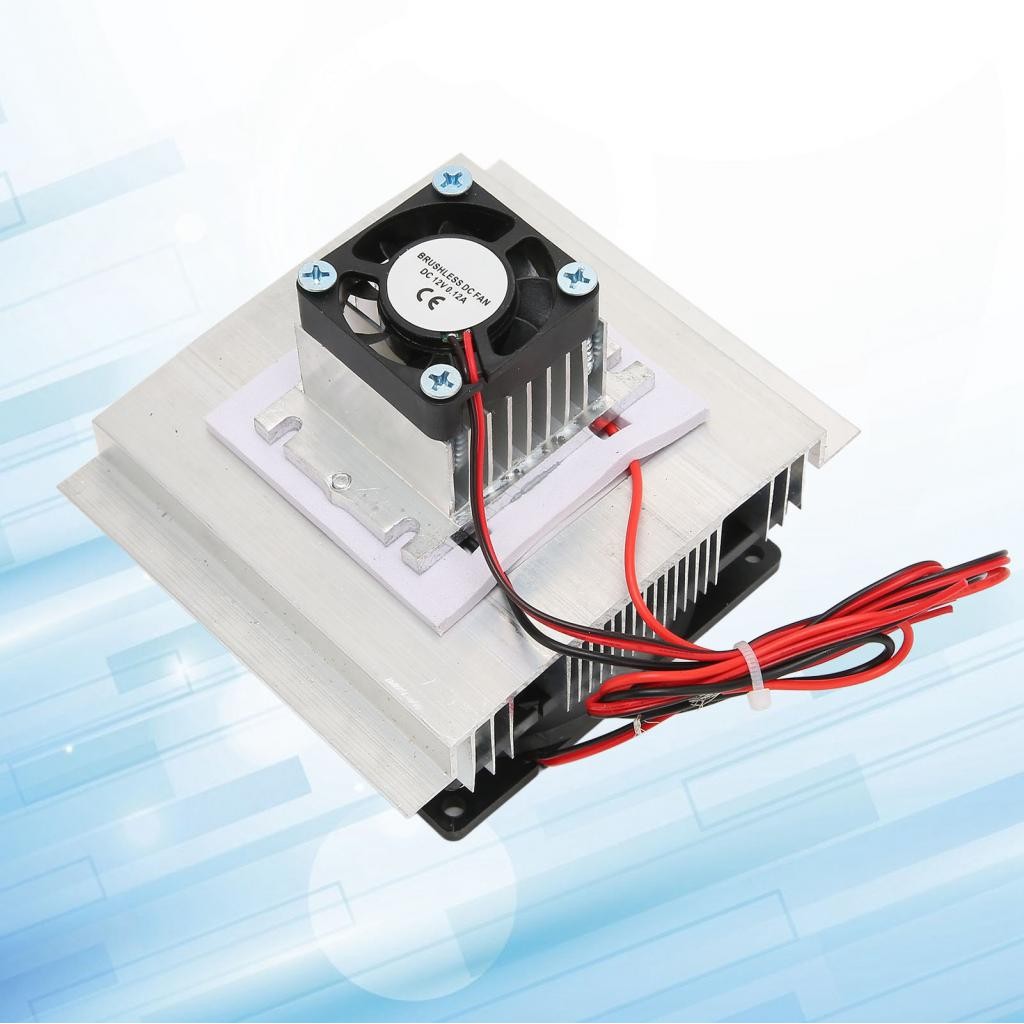 Ssrroo 12V Thermoelectric Peltier Refrigeration Cooling System ...