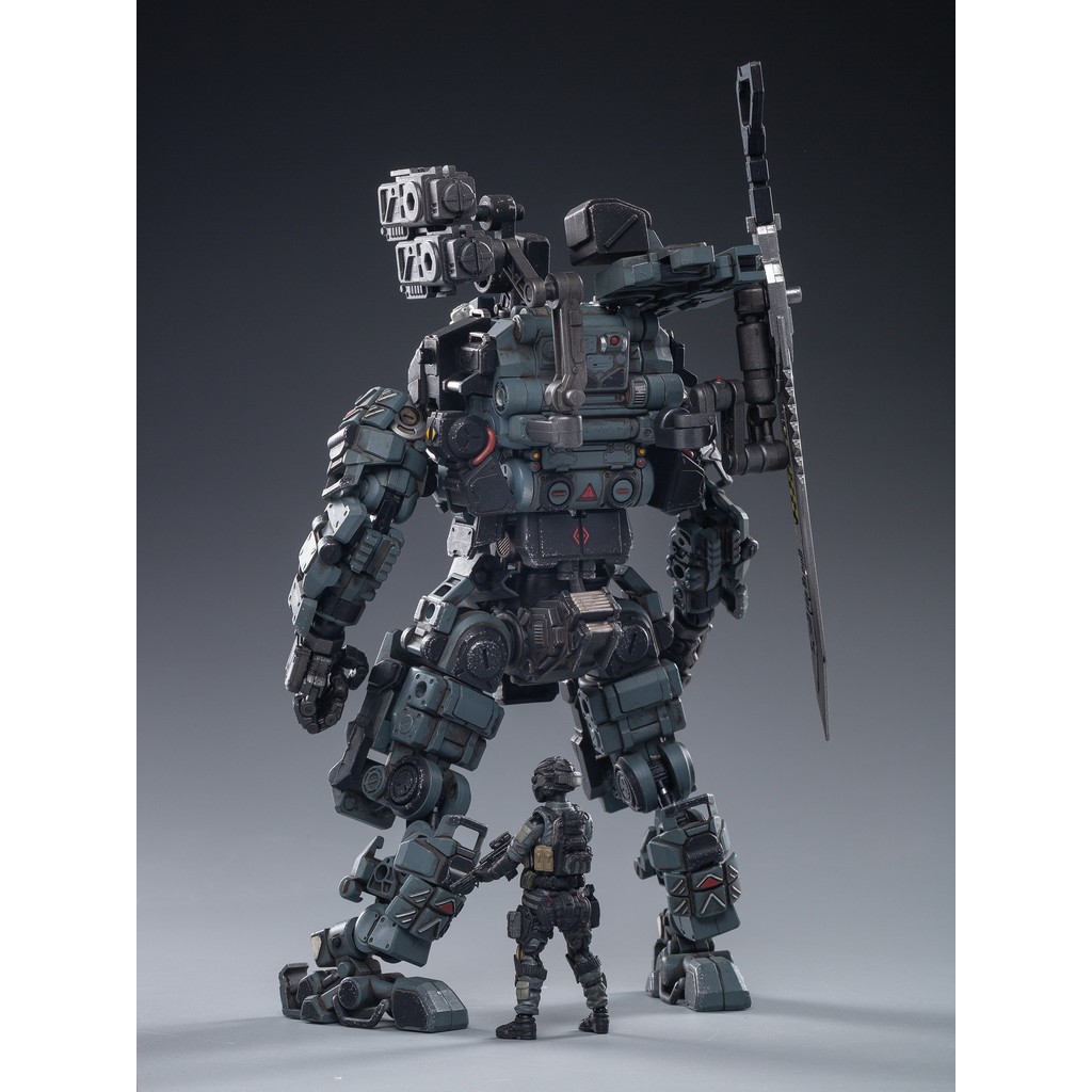 JOYTOY Rangka Keluli Sumber Gelap Askar Mecha Robot Mainan Boleh Alih ...