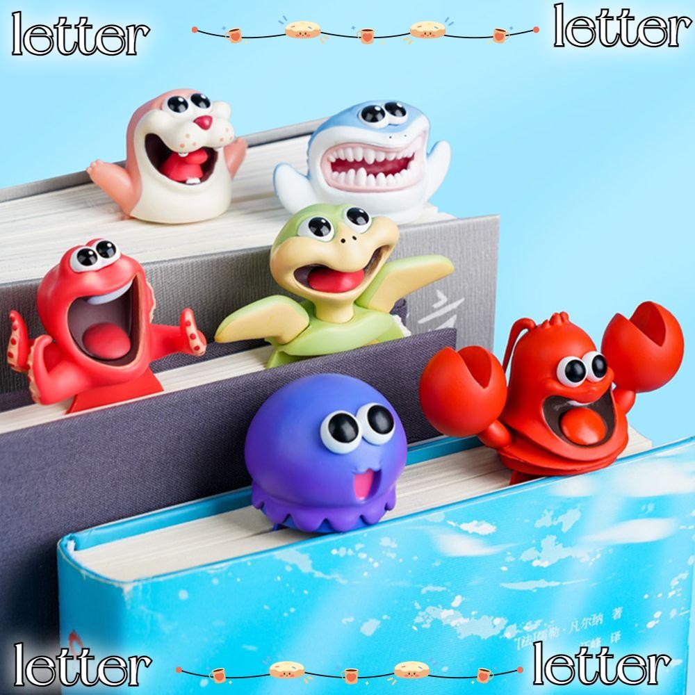 LETTER Sea Animal Wacky School Octopus Lobster Cartoon Creative Book ...
