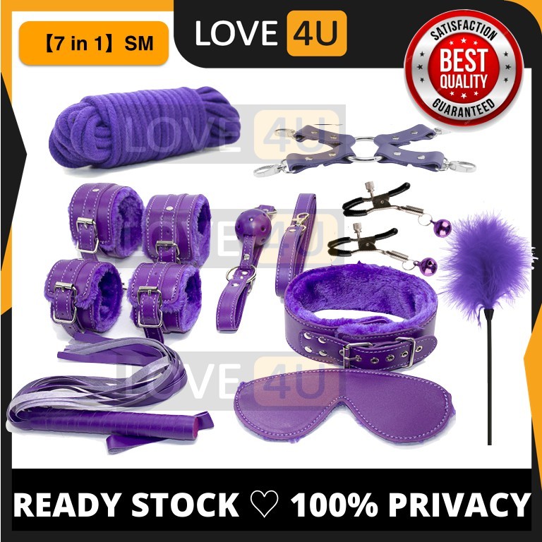 【10 in 1】CHEAPEST Sexual Abuse Tools Leather Plush SM BDSM Hand and ...