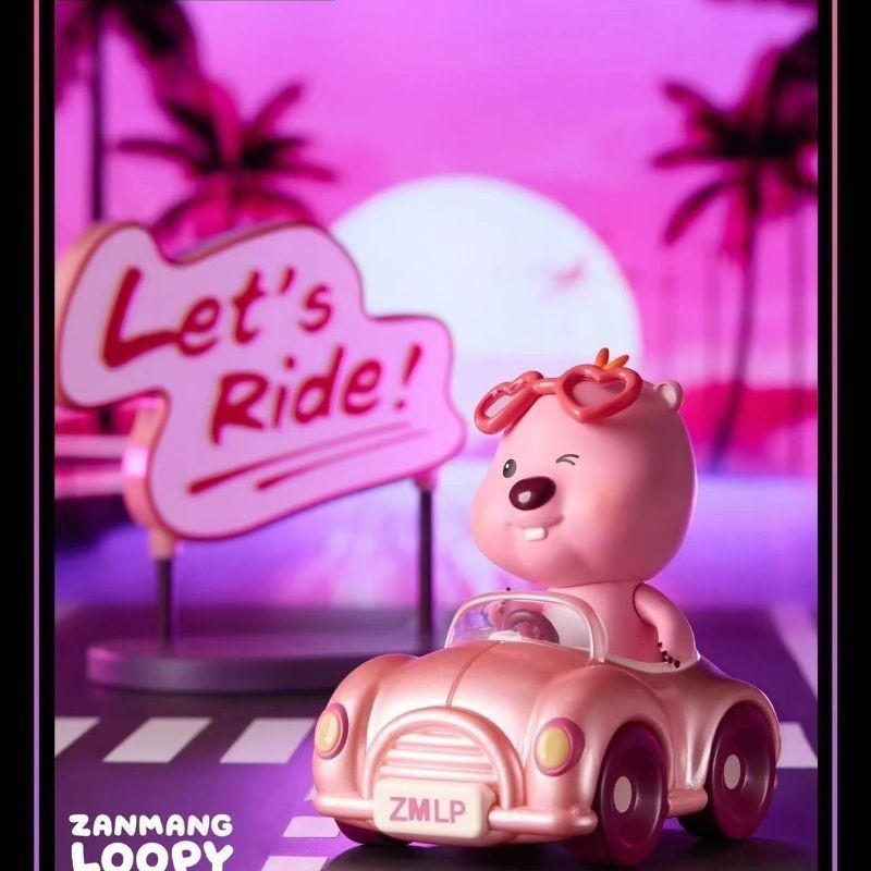 Genuine Miniso Miniso Loopy Series Neon Road Mystery Box Ornaments ...