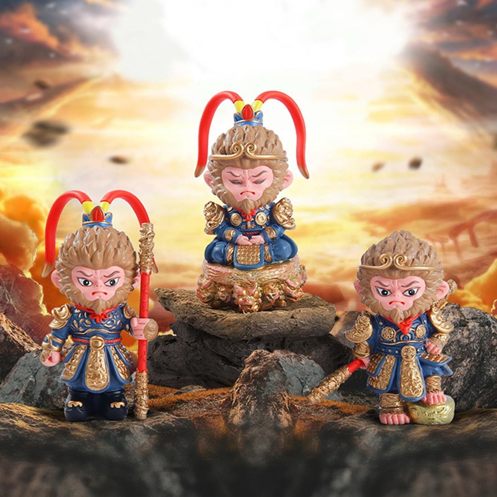 Anime Toys Anime Monkey Sculpture Model Figures Collectible Toy Anime ...