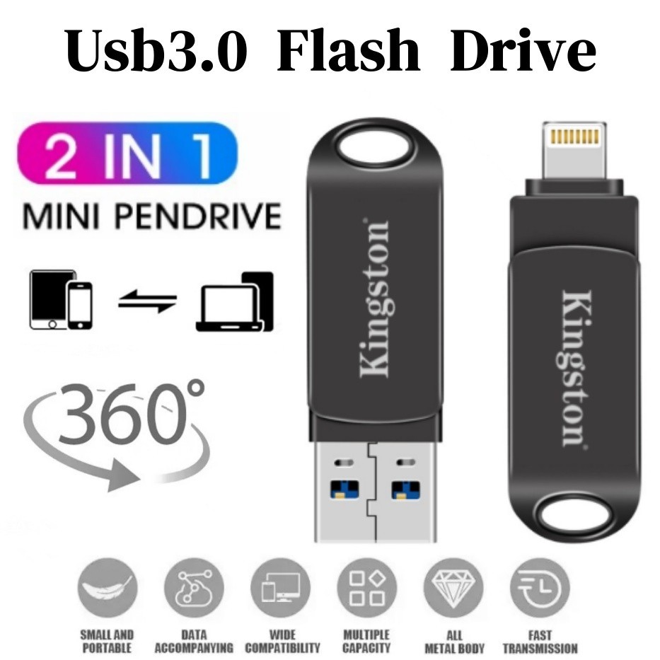 2 in 1 Otg Pendrive 1TB Usb Flash Drive 2TB Usb Thumb Drive Otg For ...