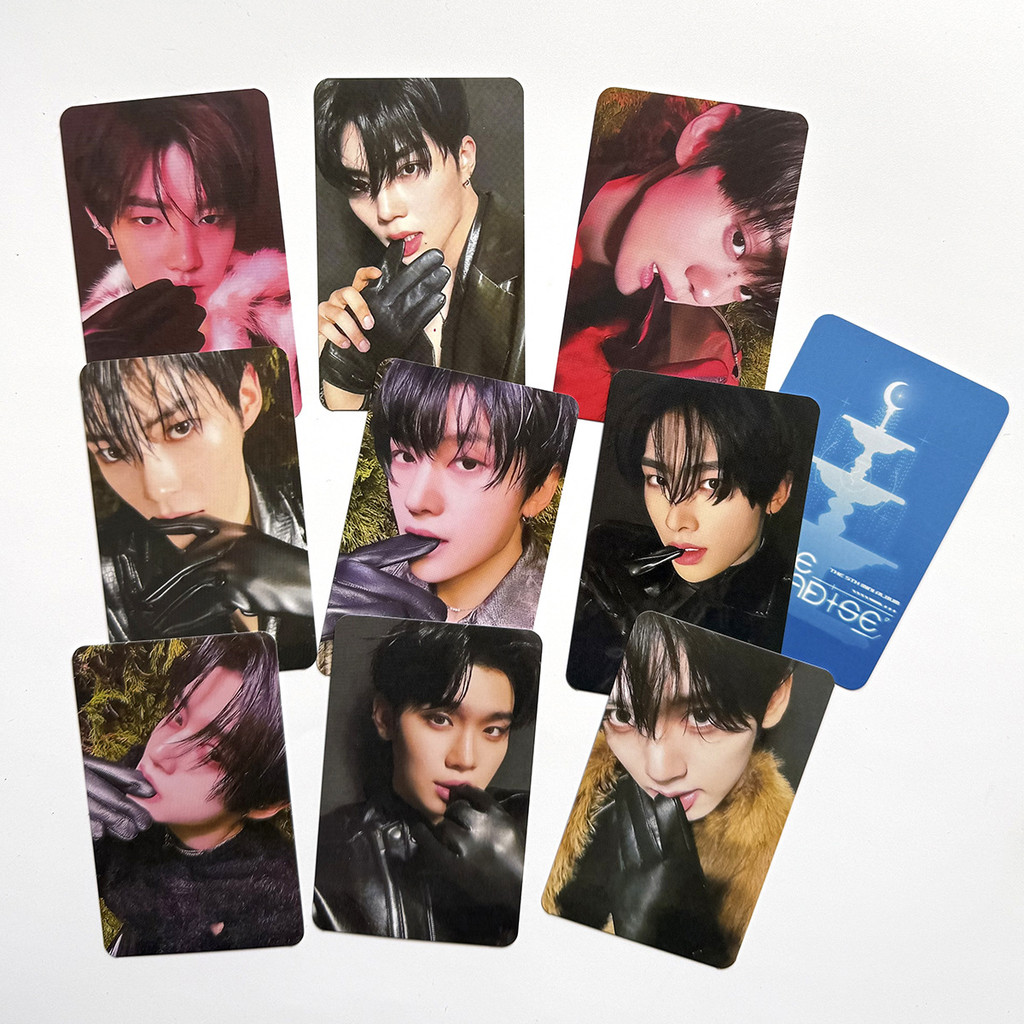 6-9pcs ZB1 BLUE PARADISE Lomo Cards ZEROBASEONE SEEK HIDE KEY CAP ...