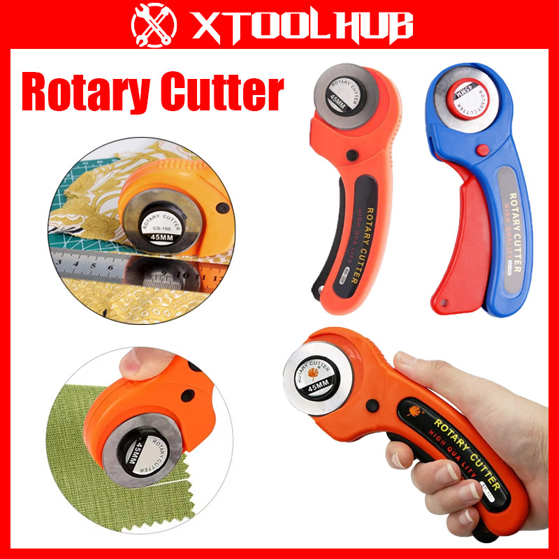 45mm Leathercraft Rotary Cutter Cloth Craft Fabric Cutting Tool Paper ...