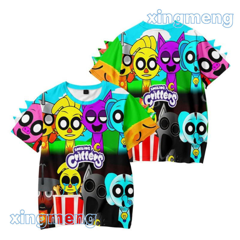 Sprunki shirt for kids Sprunki clothes 3d A2 | Shopee Malaysia