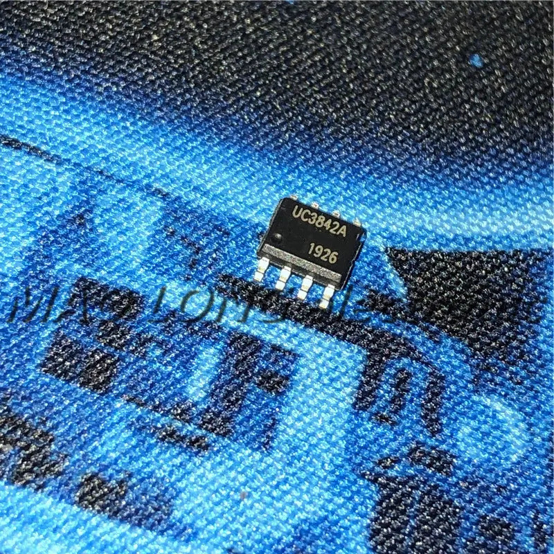 10PCS/LOT UC3842 UC3842AN PWM Pulse Width Modulation Controller Switching Power Supply Chip SMD ...