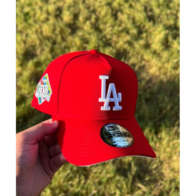 NEW ERA Los Angeles Dodgers Red Viva Edition 9Forty A Frame Snapback ...