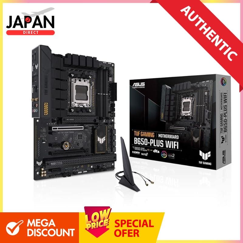 ASUS TUF GAMING B650-PLUS WIFI AMD Ryzen 7000 series AM5 compatible ...