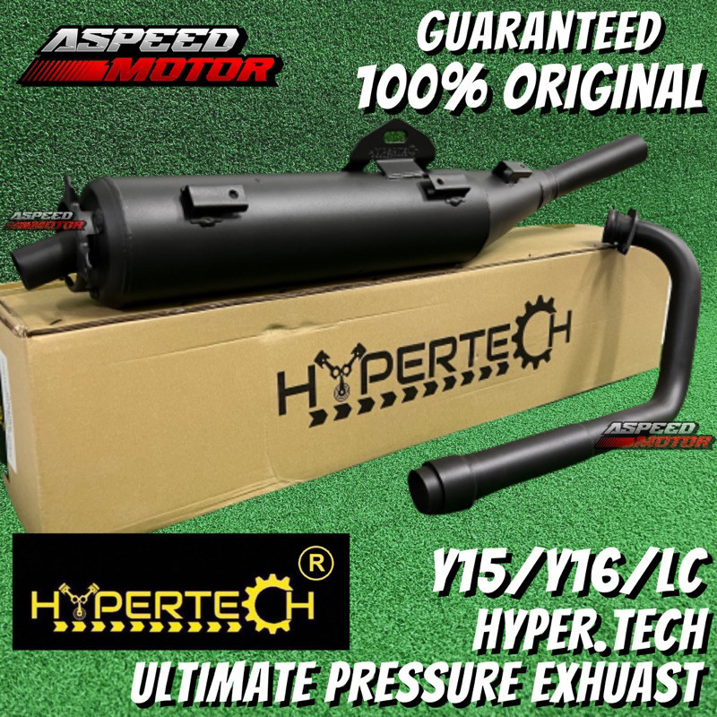 100%ORIGINAL HYPERTECH ULTIMATE PRESSURE EXHAUST Y15ZR Y16ZR LCV8 LC135 32x35mm 35x38mm Y15 STD ...