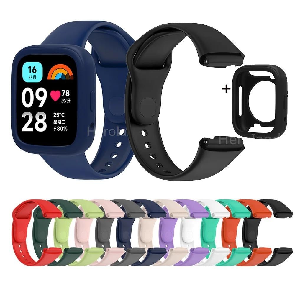 Silicone WatchBand For Redmi Watch 3 Active SmartWatch Strap Wristbands Bracelet For Redmi Watch ...