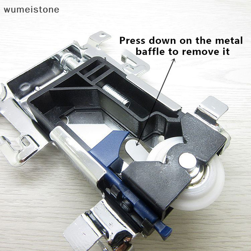wumeistone Sliding Wardrobe Door Part Top/bottom Down Wheels/Runner ...