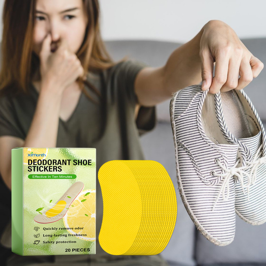 20 Pieces Ximonth Anti-Odor Shoe Patch With Plant Ingredients ...